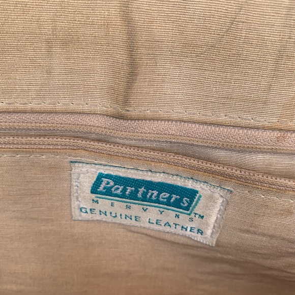Vintage | Bags | Vintage Mervyns Partners Leather Handbag | Poshmark
